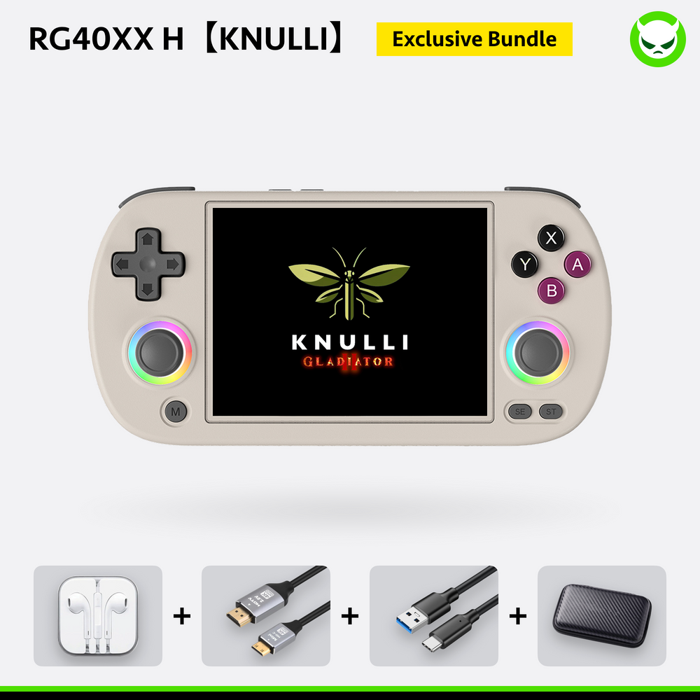Anbernic RG40XXH【2026 New KNULLI System Upgrade】 – Anti Boring Play